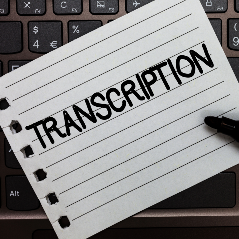 Transcriptions - Quick Edit Podcasts